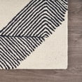 LR Home Geometric Groove Ivory 9x12 Indoor Area Rug - Walmart.com