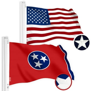 Anley 3x5 Foot Tennessee State Flag - Tennessee Flags TN Flag Polyester ...