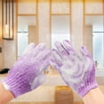 Guuyoo 12 Pcs Double Sided Exfoliating Shower Gloves Body Scrubber Bath ...
