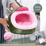 JanYoo Rabbit Rat Hideout Bed Hut Rat Accessories Cube Igloo House ...