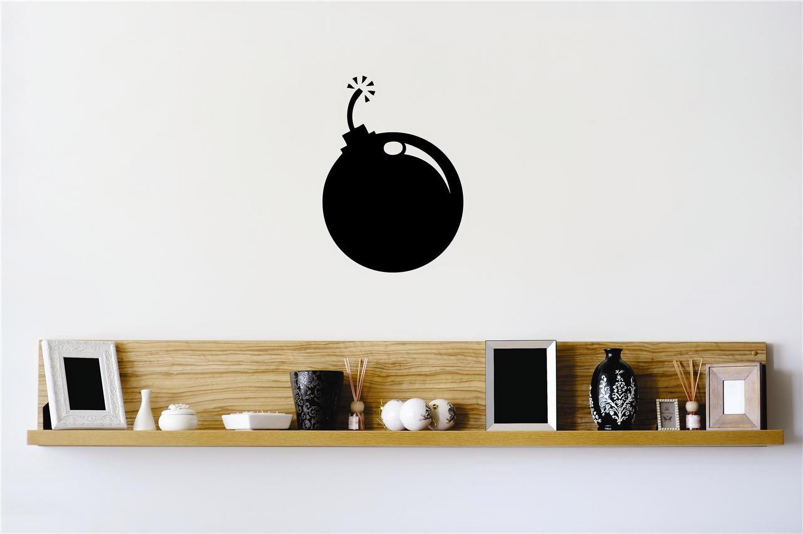 Wall Design Pieces Bomb Design 20x20 Inches - Walmart.com