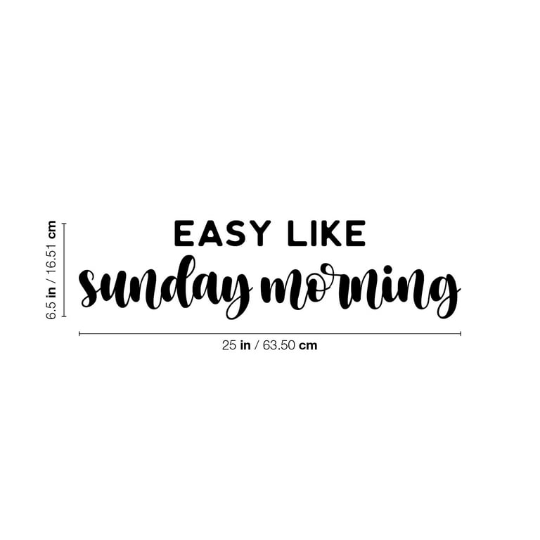 Easy Sunday Quotes