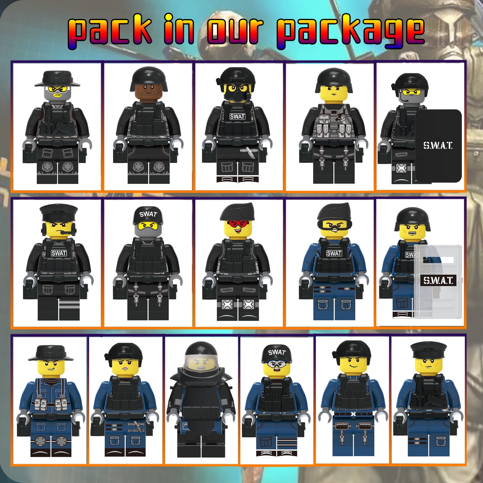 Lego Swat Team Gear Pack