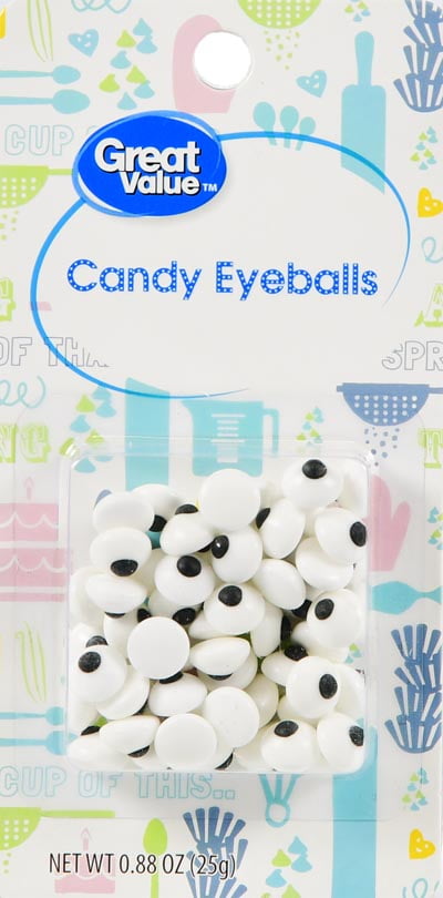 Great Value Candy Eyeballs, 0.88 oz - Walmart.com