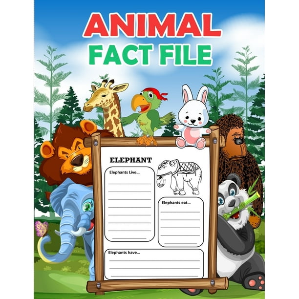 Animal Fact File: Animal Fact File Books, Animal Fact File Activity ...