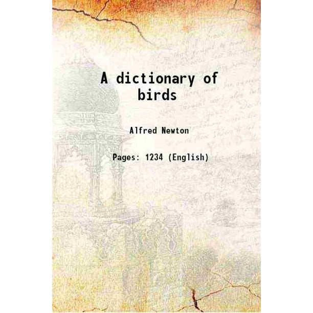 Bird Dictionary