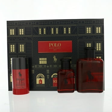 Ralph Lauren Polo Red Perfume Gift Set for Men, 2 Piece Mini Set ...