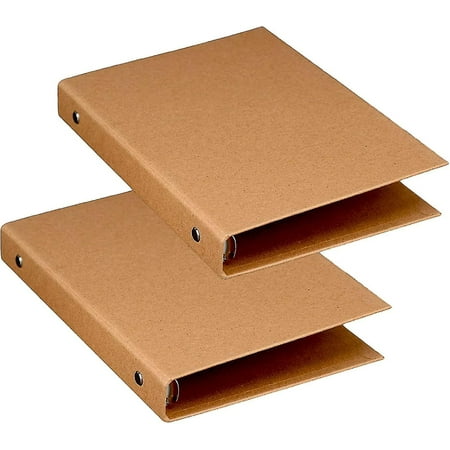Kraft Folder A5 Ring Binder Refillable A5 Ring Binder 6 Rings For ...