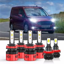 For Ford Transit Connect 2014 2015 2016-2022 - 6x Combo LED Headlight ...