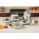 Maxam 17 Piece Stainless Steel Cookware Set - Walmart.com