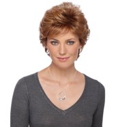 XIAQUJ Fashion Wig Short Haircut Curly Color Gradient Wigs Short ...