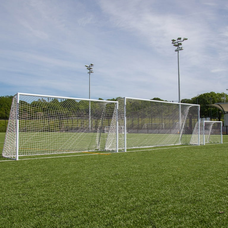 Soccer Goal Vallerta 24x8 Ft Regulation - Weatherproof HDPE Net With ...