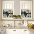Abstract Impressionist Style Kitchen Curtains Valance and Tier Set Gary ...