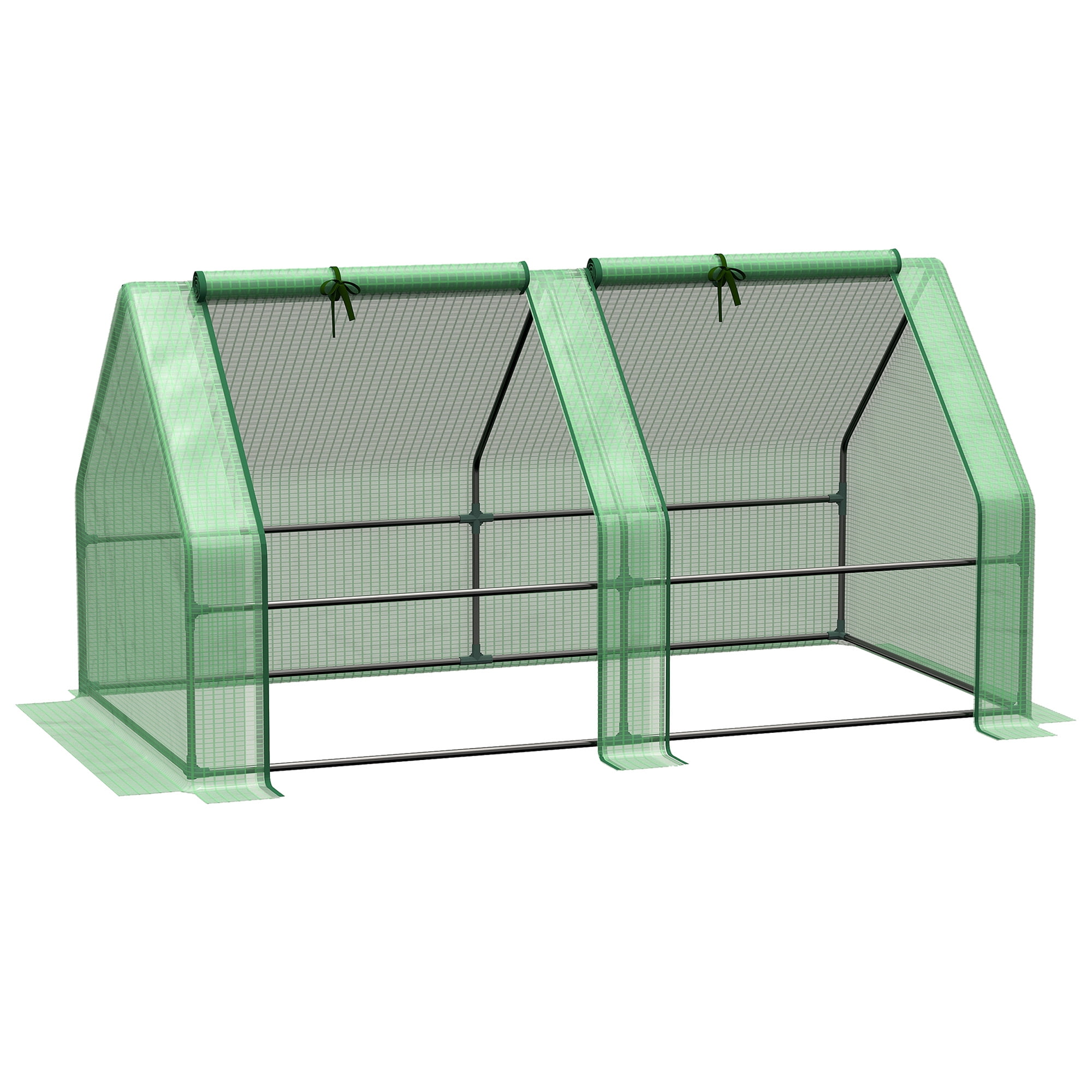 Click here for Outsunny 6 X 3 X 3 Portable Tunnel Greenhouse With... prices