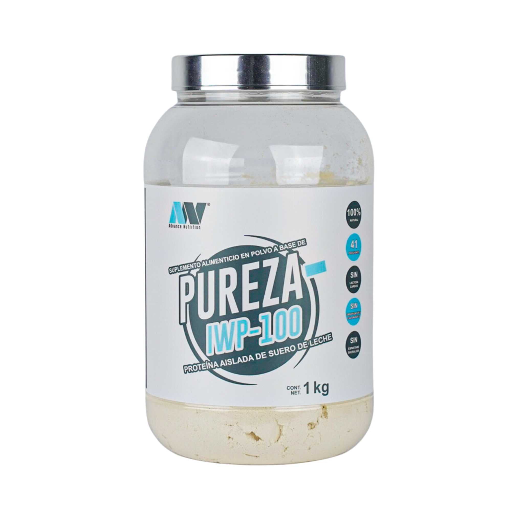 Advance Nutrition, Pureza IWP-100, Proteína Aislada de suero de leche ...