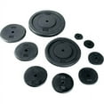 CAP Barbell Standard Cast Iron Weight Plate, Black, Singles 1.25-50 lb ...