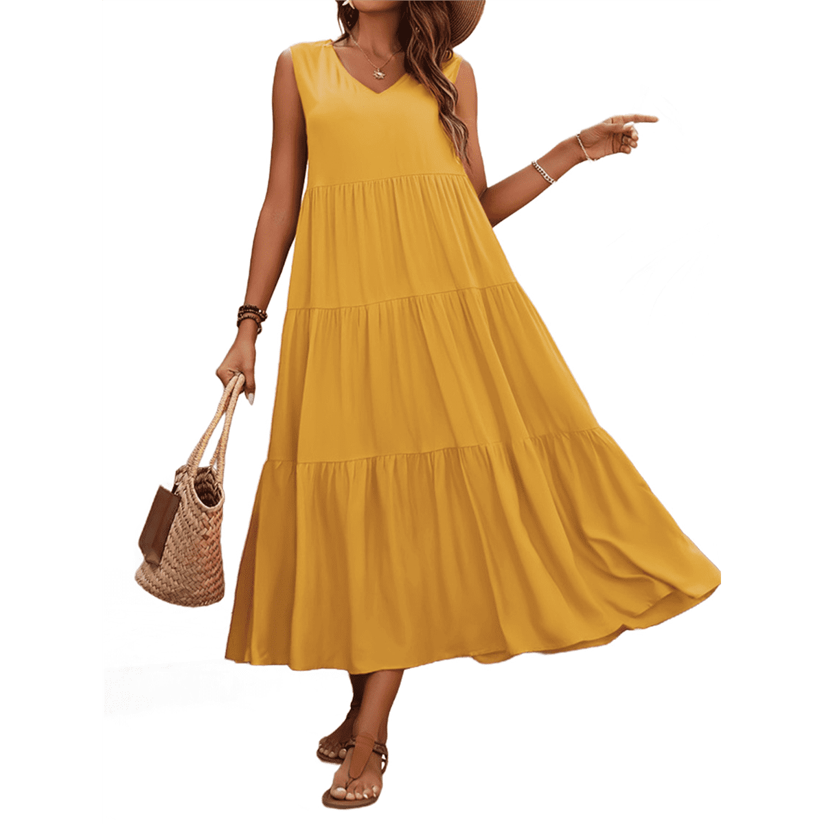 Click here for Unbranded Womens Summer Dresses Sleeveless Maxi Dr... prices