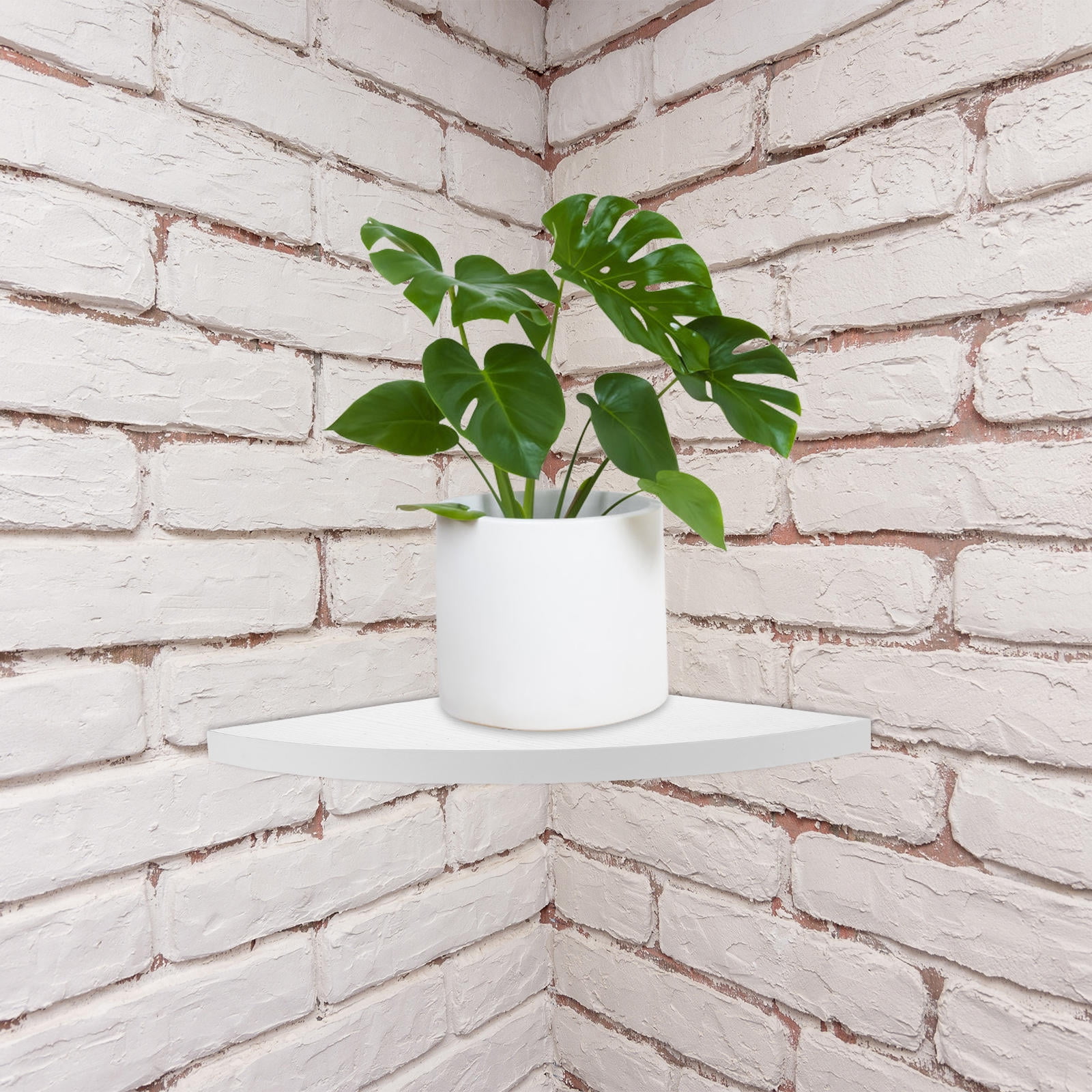 Click here for Upouart Floating Shelves Corner Corner Shelf White... prices