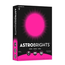 Astrobrights Colored Paper, 24 lb., 8-1/2" x 11", Warm Assortment, 500 ...