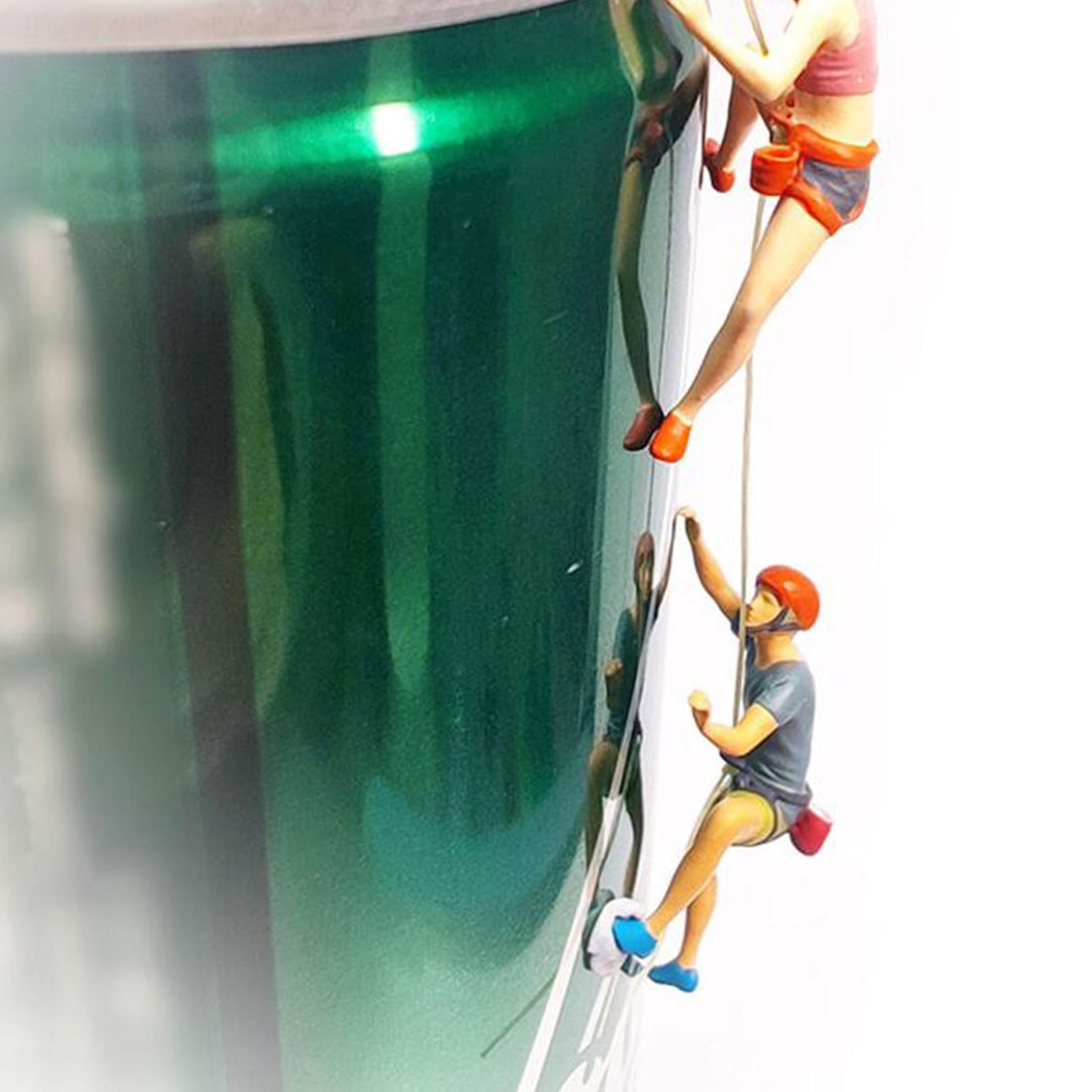 1/64 Scale Climbing People Figures Miniature People Model Miniature ...