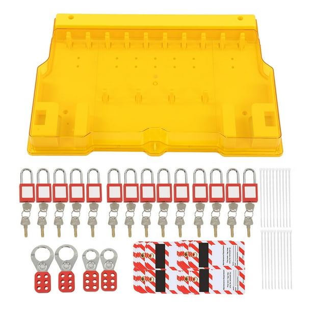 Lockout Tagout Padlock Station Kit,Lockout Tagout Station Include ...