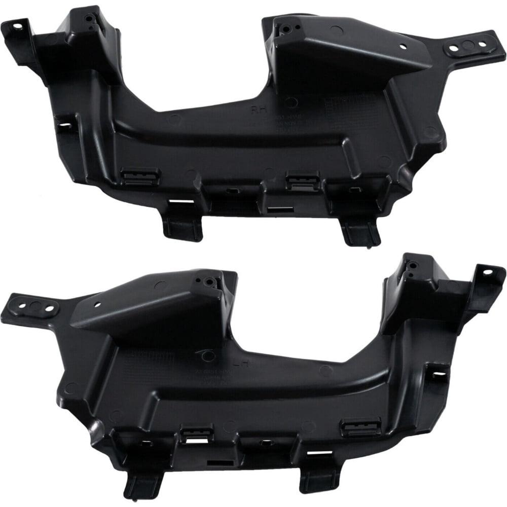 Set of 2 Bumper Face Bar Brackets Retainer Mounting Braces For Benz S ...