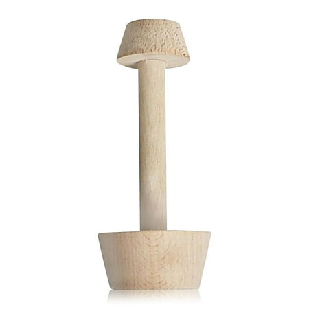 fastboy Wood Egg Shell Tamper Double Side Pastry Pusher Mini Pie Crust ...