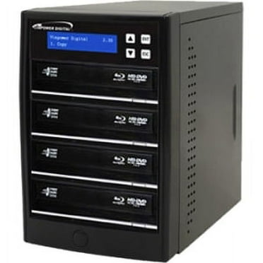 ECON BLU-RAY DVD CD TOWER STAND-ALONE 1:15 DISC DUPL HDD - Walmart.com