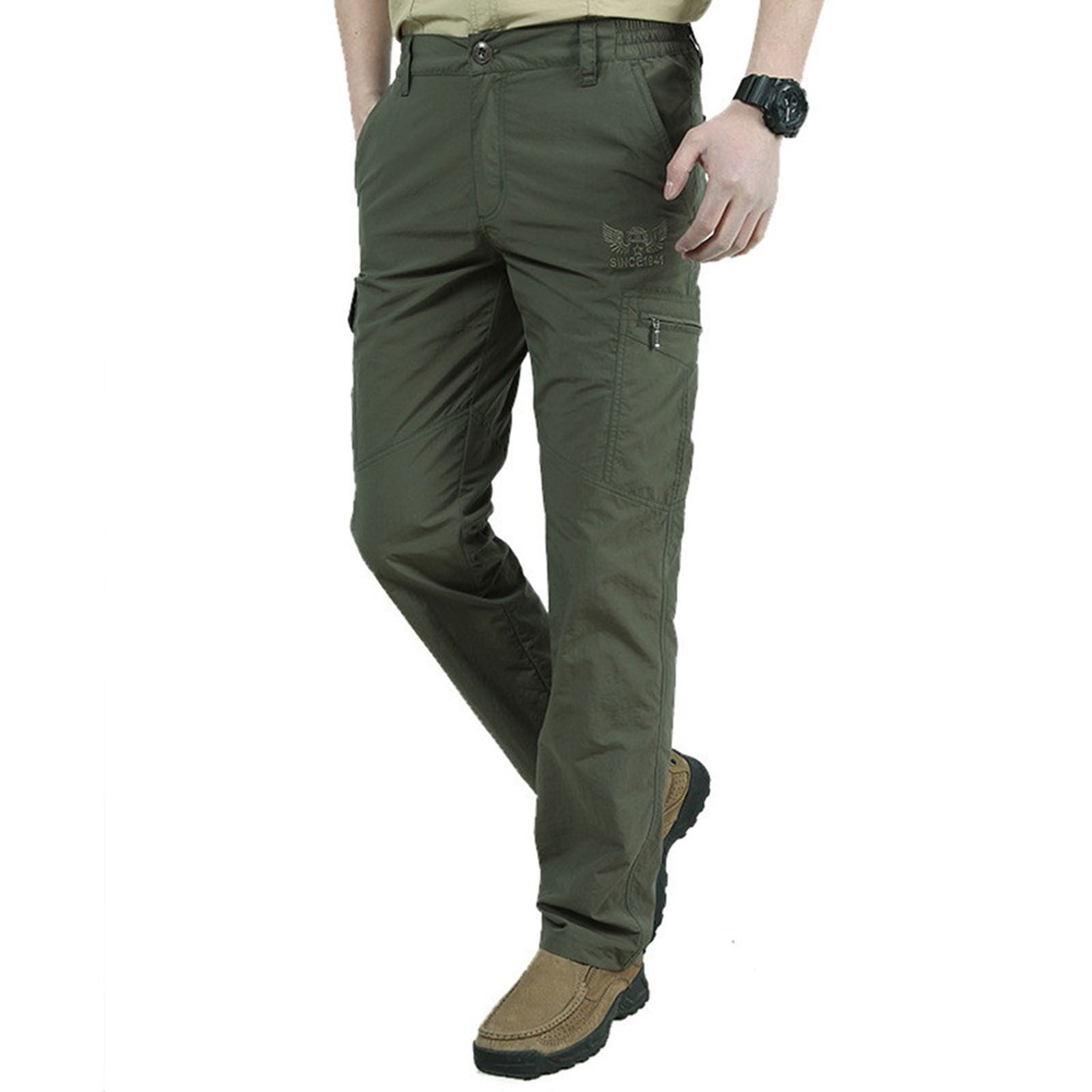 Click here for Aqestyerly Men Pants Clearance Mens Cargo Pants Fa... prices