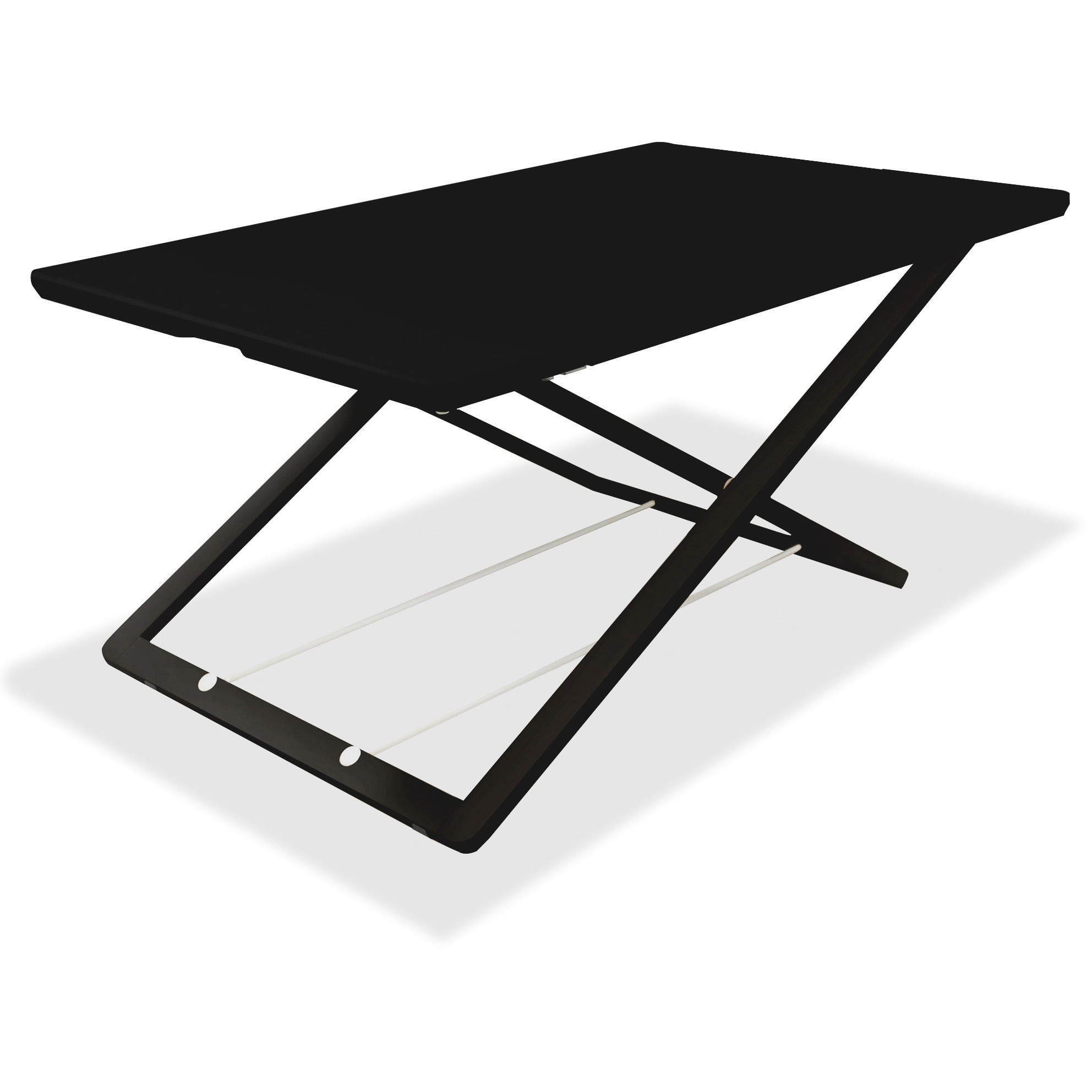 Lorell Slim Adjust Desk Riser, Black - Walmart.com