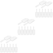 Package of 12 Candy Scoops - Clear Small Plastic Scoops for Wedding and ...