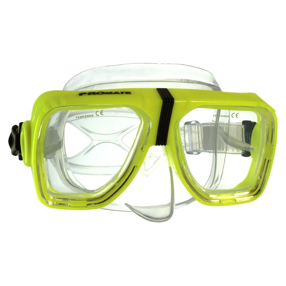 Promate Scope Prescription Dive Mask for Scuba Diving and Snorkeling ...