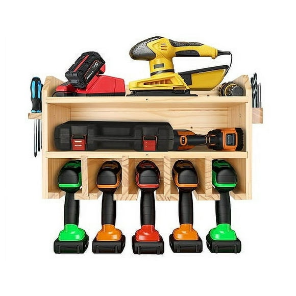 Cordless Drill Storage Rack