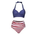 Yejiman Red Swimsuit For Women Nylon Spandex Bathing Suit For Women