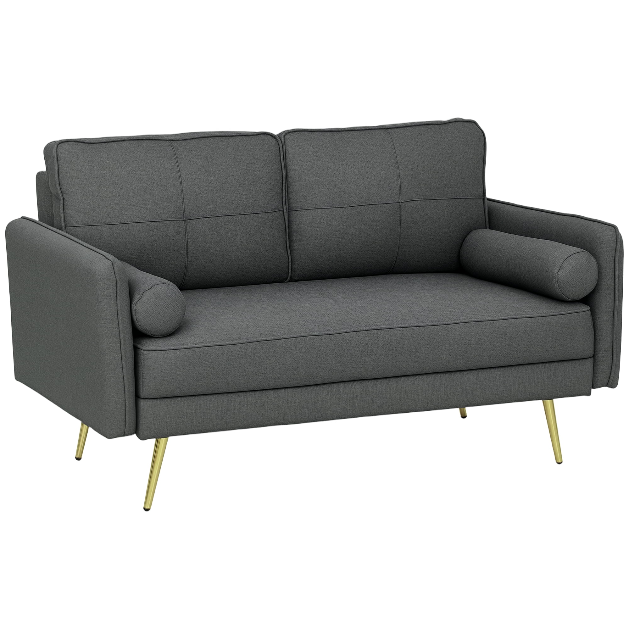 Click here for Homcom 56 Loveseat Sofa  2 Seater Couch With Back... prices