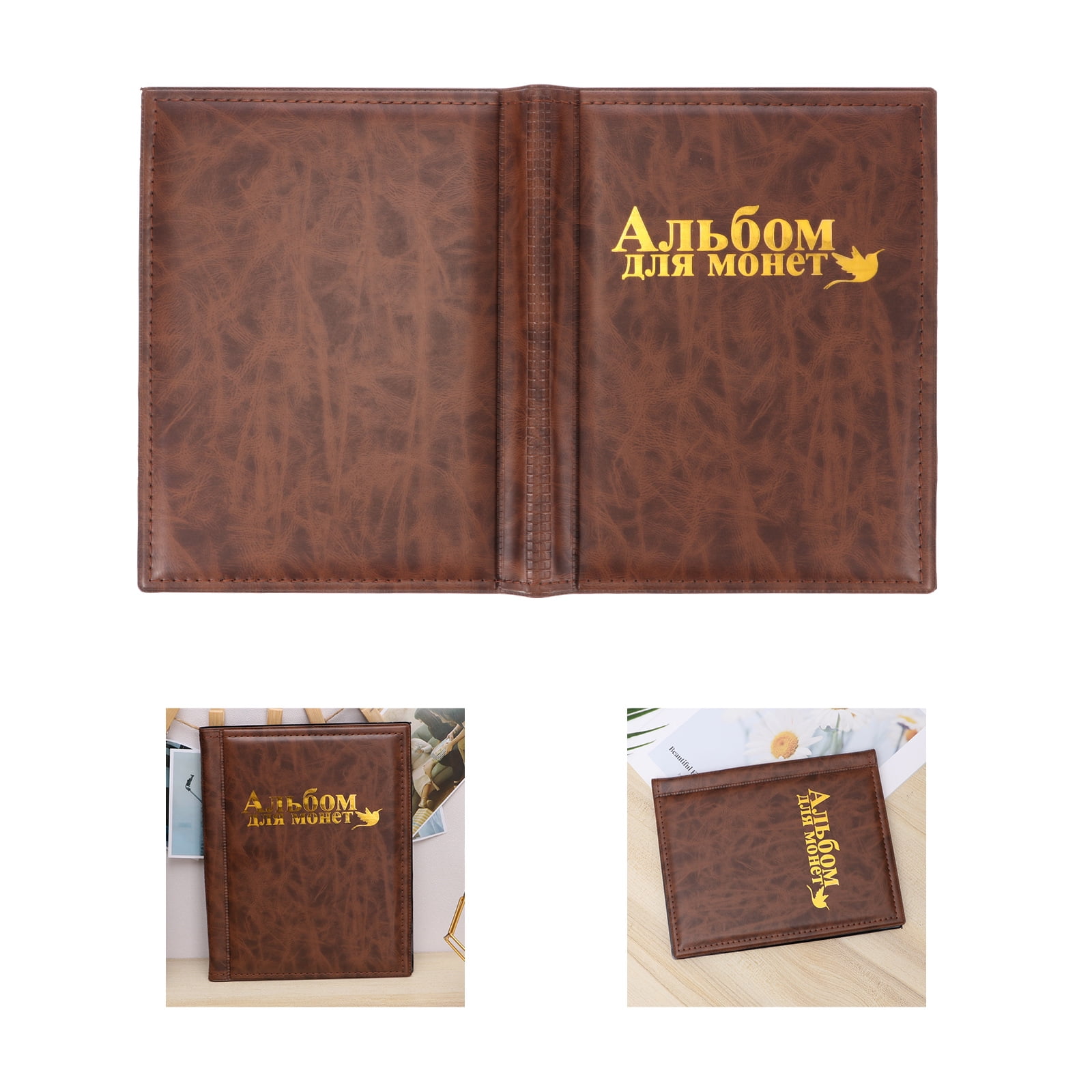 TureClos 250 Pockets Coin Collection Holder Album Coin Collection Book ...