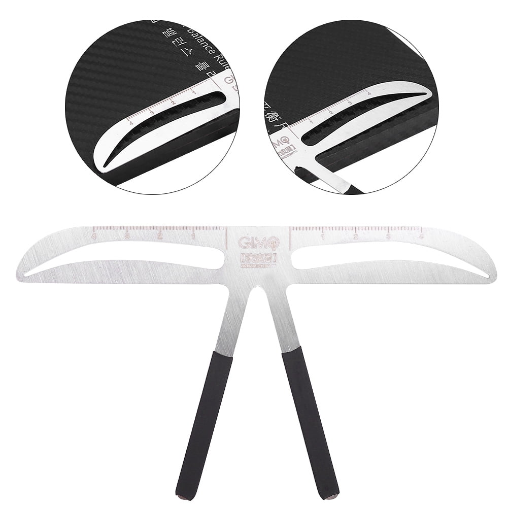 Brrnoo Permanent Eyebrow Ruler, Eyebrow Designer,4 Types Permanent ...