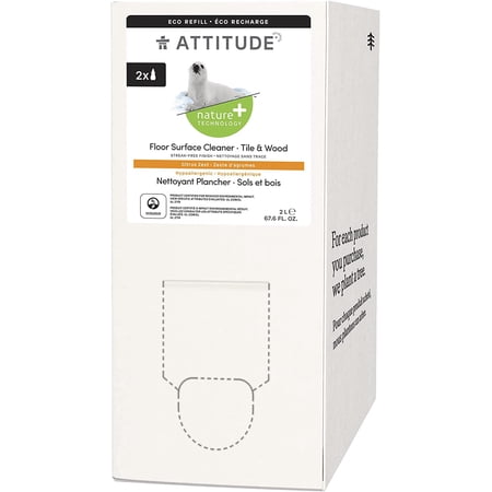 ATTITUDE Natural Floor and Multi Surface Cleaner for Hard Surfaces ...