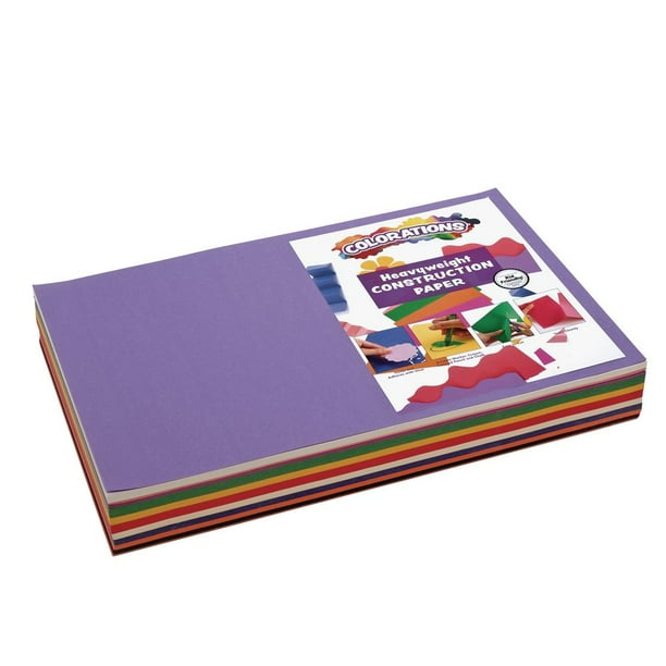 Colorations 12\" x 18\" Construction Paper Smart Pack ? 300 Sheets ...