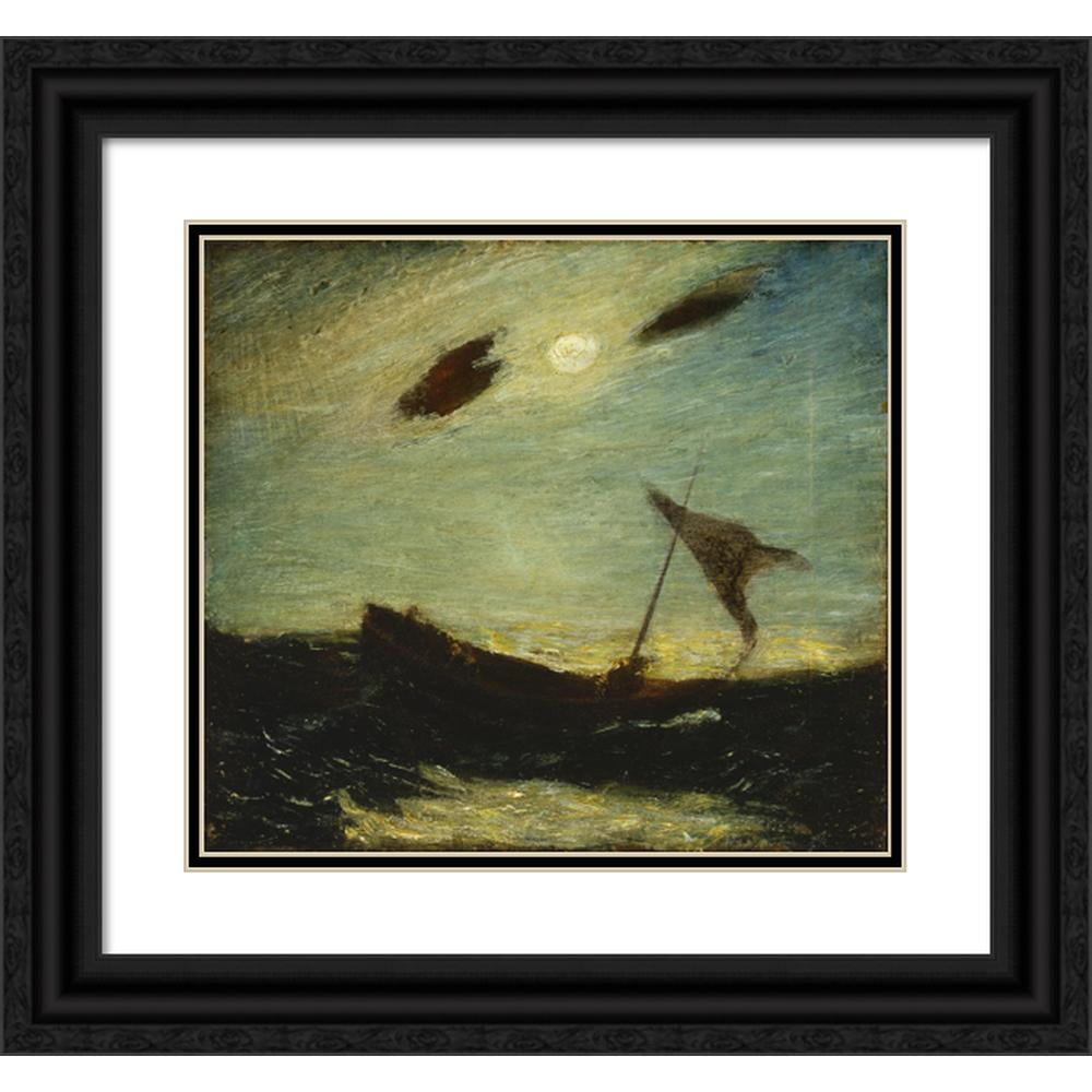 Albert Pinkham Ryder 13x12 Black Ornate Wood Framed Double Matted ...