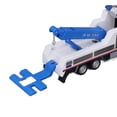 Yajisi Toy Tow Truck Metal Rescue Vehicle with Crane Hook, Friction ...