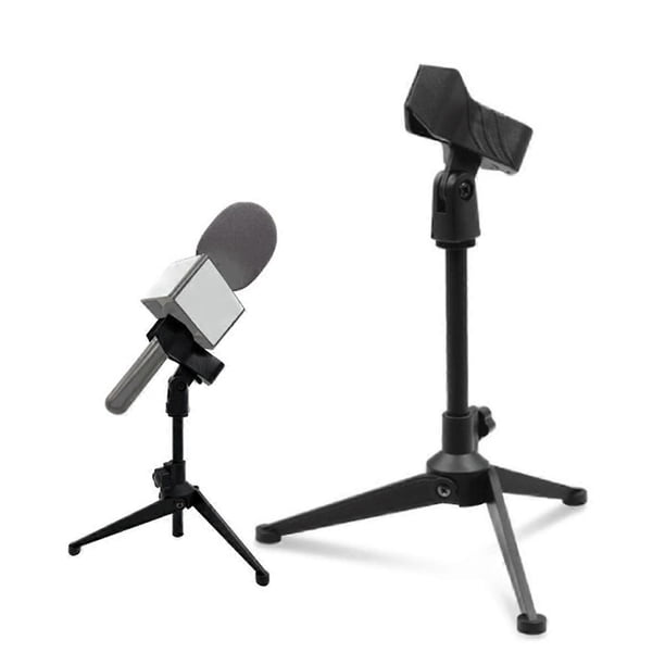 Microphone Stand Desk Tripod Microphone Tripod for Mic// Go/ Wireless ...