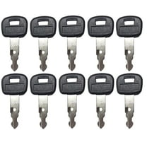 10 Pack Keys for Kubota Mini Excavator, Backhoe, Skid Steer, Track ...