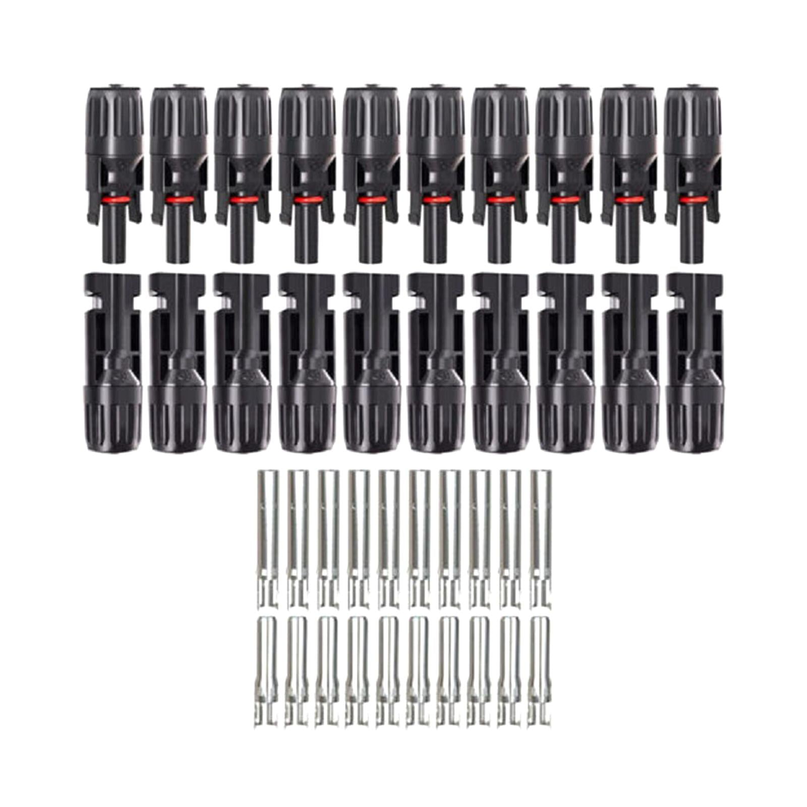 Solar Panel Connectors Panel Stecker Connectors 1000V 10 Pairs Male ...
