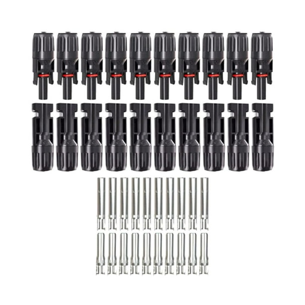 Solar Panel Connectors Panel Stecker Connectors 1000V 10 Pairs Male ...
