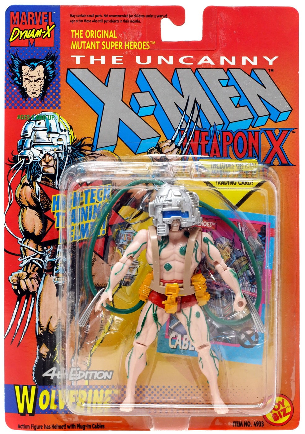 Marvel The Uncanny X-Men Weapon X Wolverine Action Figure [4th Edition ...