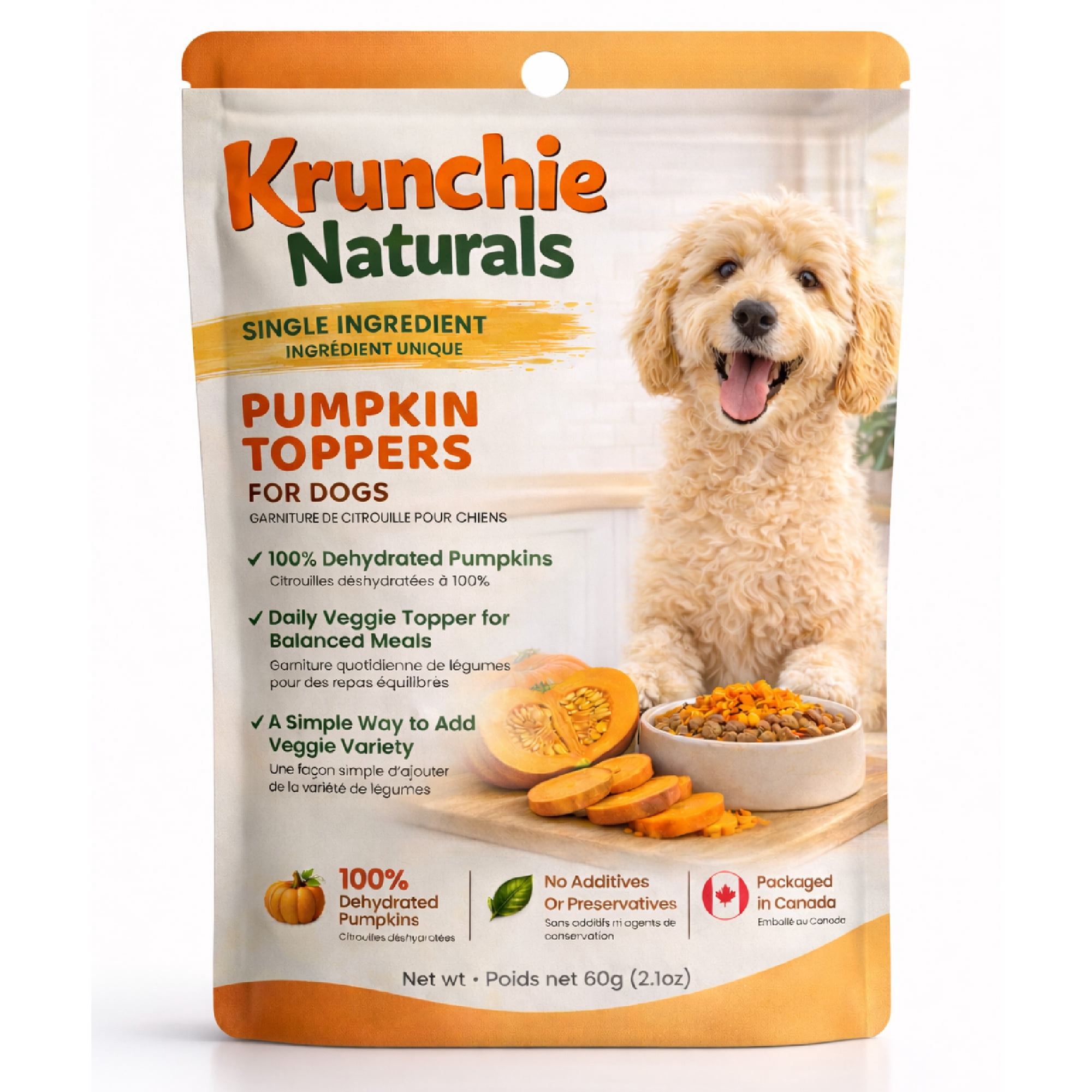 Click here for Dog Food Topper - Pumpkin Digestive Support & Firm... prices