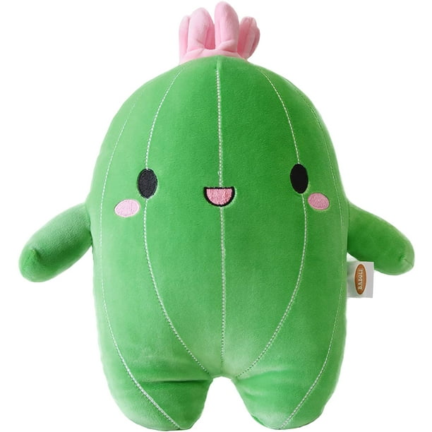Cuddly Cactus Stuffed Plant Animal with Smile Face and Pink Antenna ...
