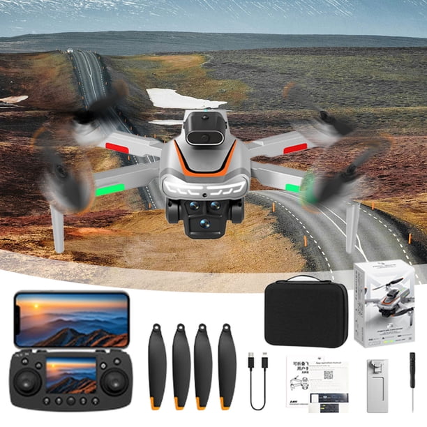 Dron de fotografía aérea HD - Control remoto con pantalla de retorno a ...