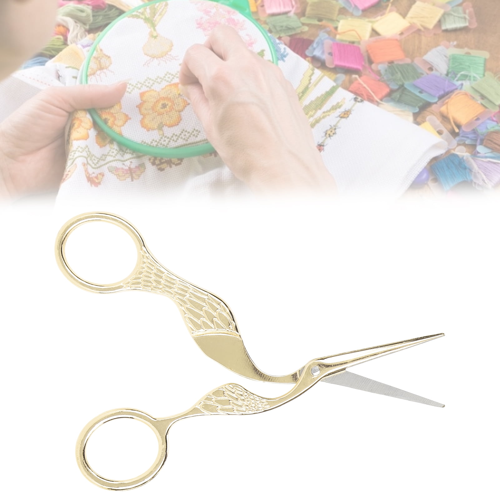 Craft Scissors, Corrosion- Cut Smoothly Vintage Scissors Save Strength ...